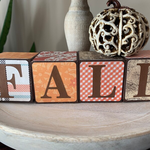 Fall Blocks - Etsy