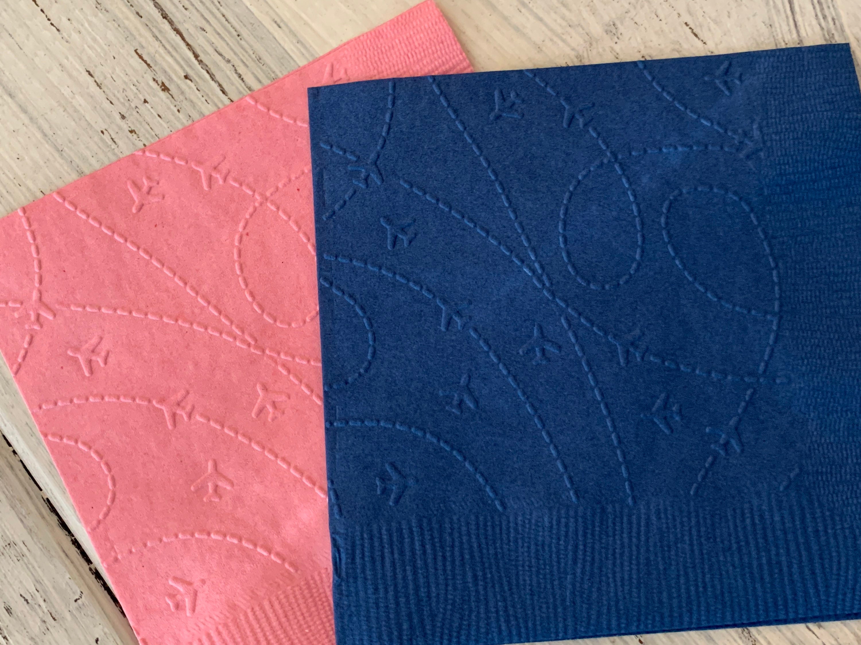 Airplane Napkins Jet Pilot Baby Shower Airplane Birthday | Etsy