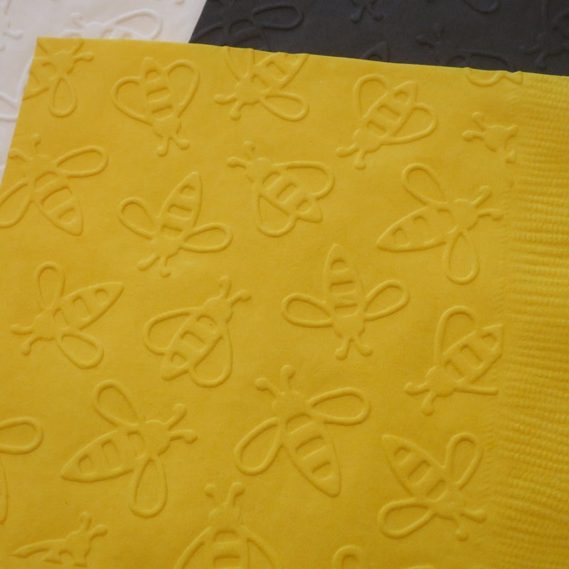 Bee Napkins - Etsy
