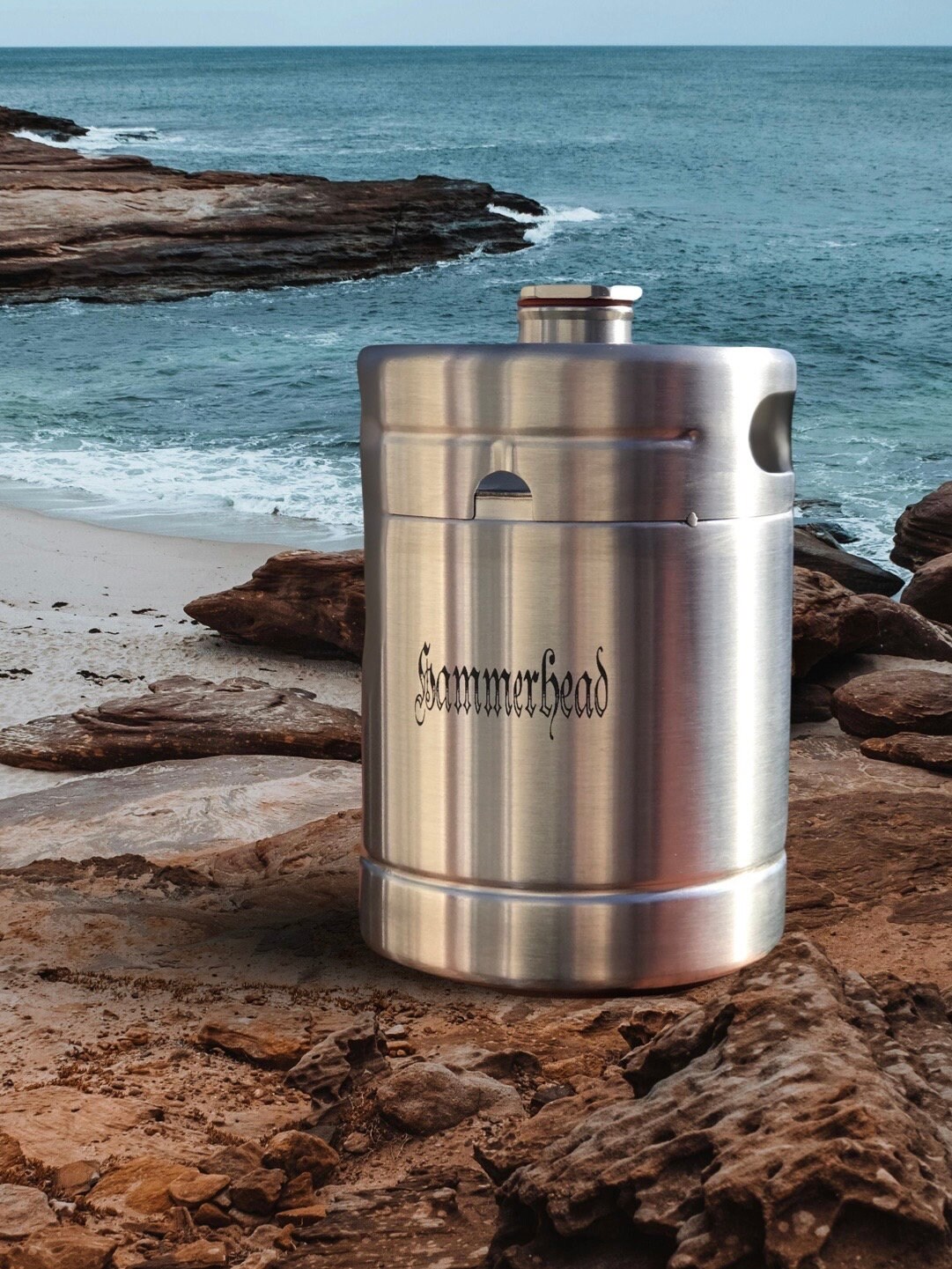 Stainless Steel 64oz Mini Keg Growler - Etsy