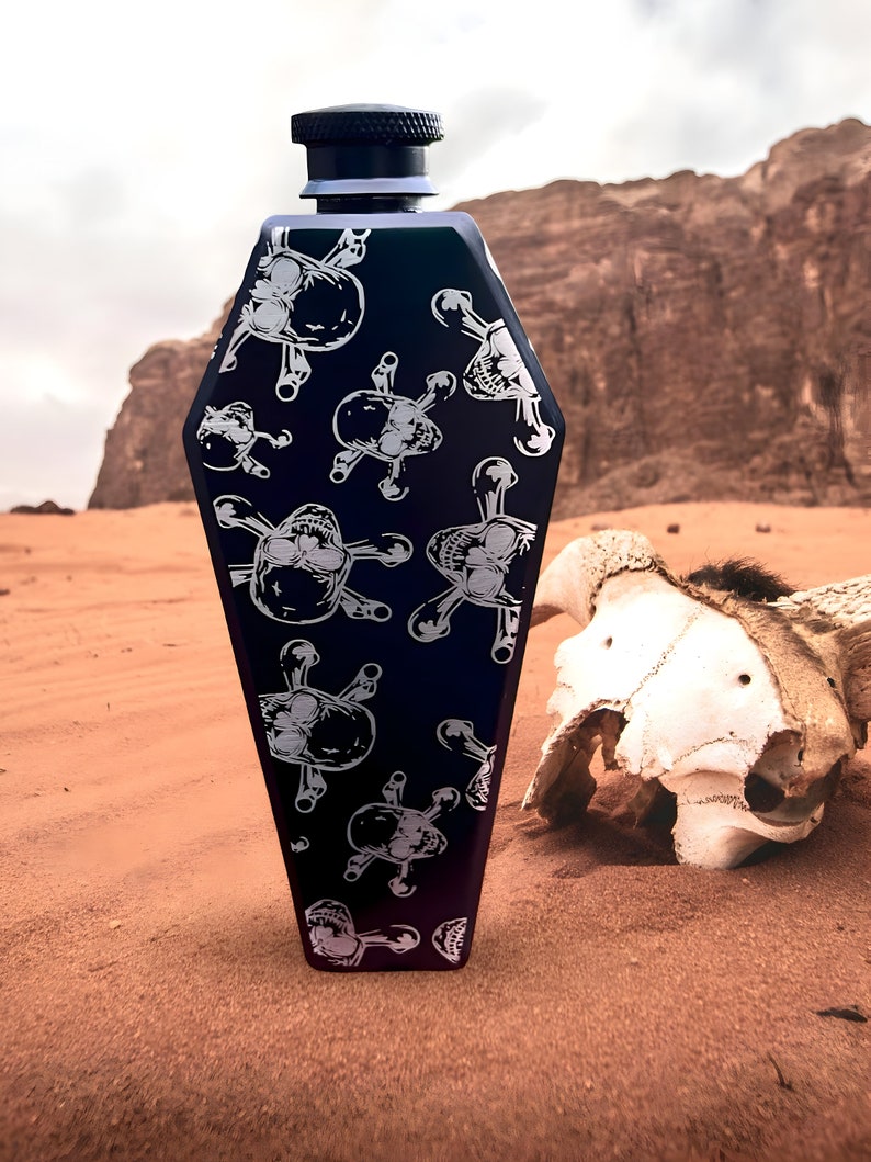 Coffin Shaped Flask - Etsy