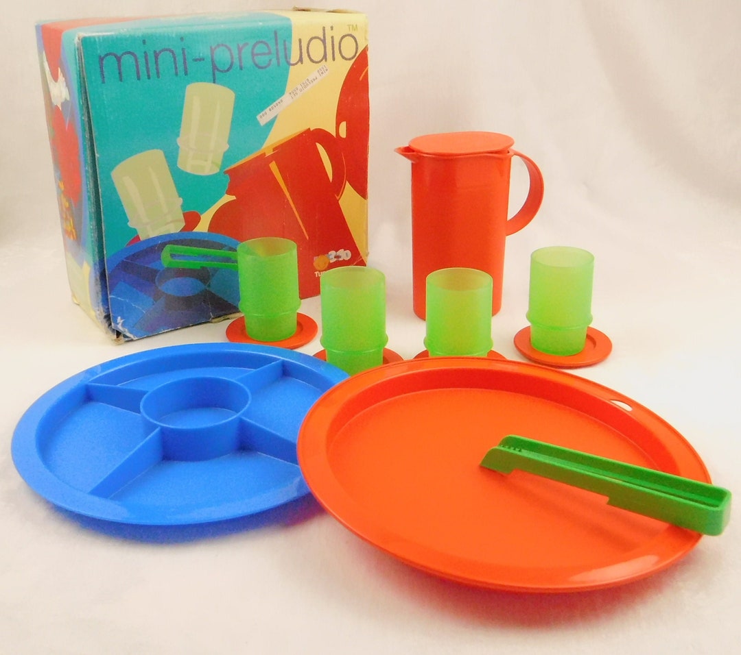 Vintage Tupperware Playset for Children. Child Pretend Mini Hostess ...