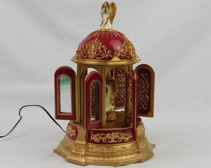 Mr. Christmas Angel Carillon: Vintage Animated Musical Carousel ...