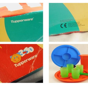 Vintage Tupperware Playset for Children. Child Pretend Mini Hostess ...