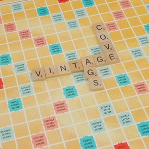 Vintage Scrabble board game crossword game by Milton Bradley | Etsy