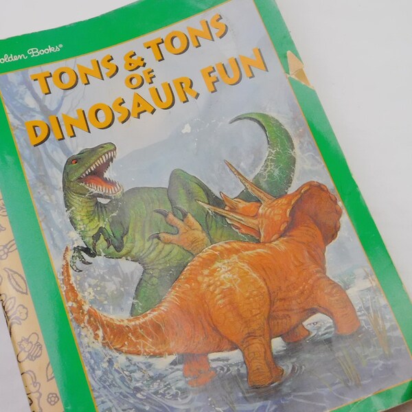 1990s Dinosaur Book - Etsy