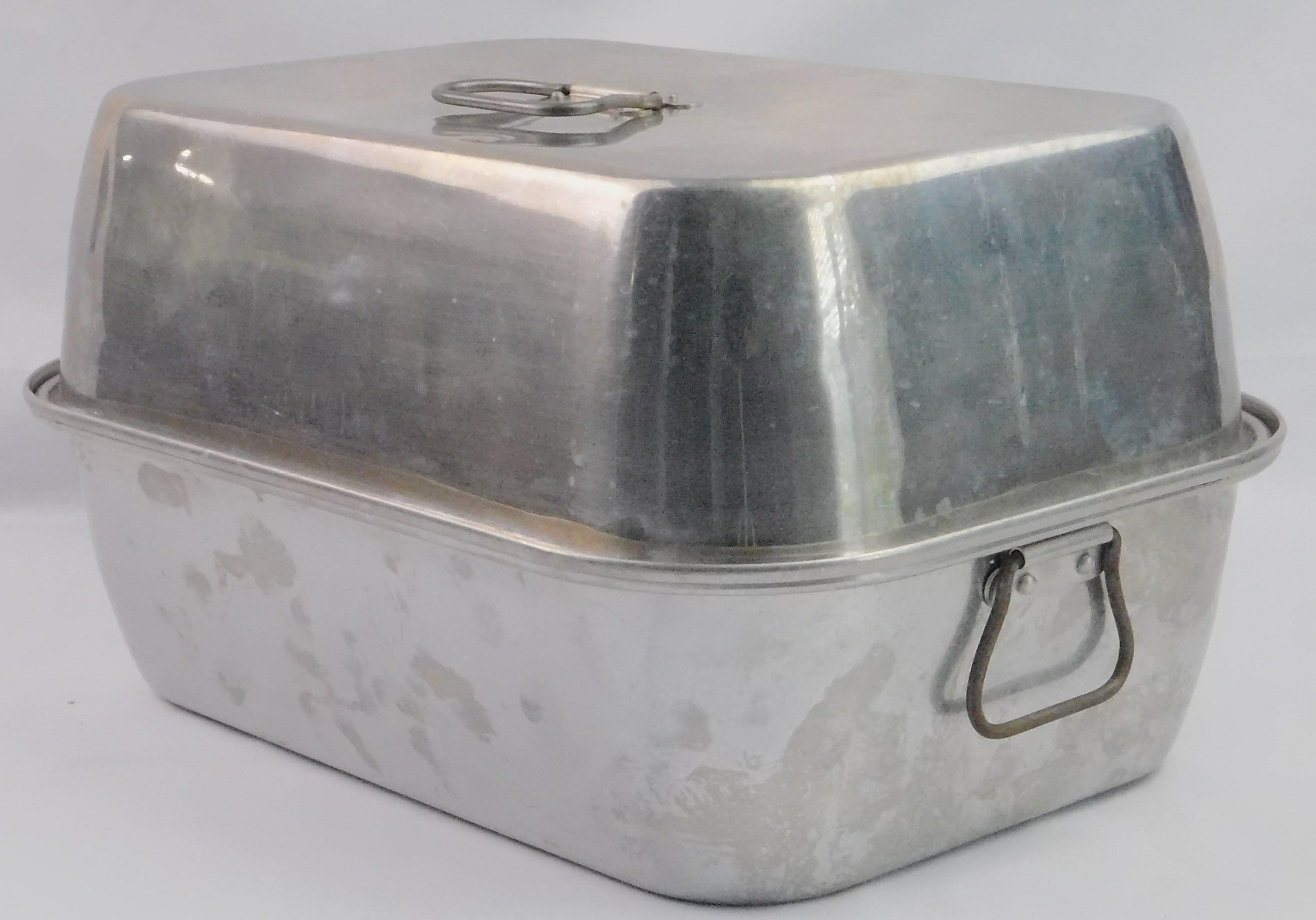 WEAR EVER Vintage Aluminum Oven Roasting Pan With Handles #2625 Vented ...