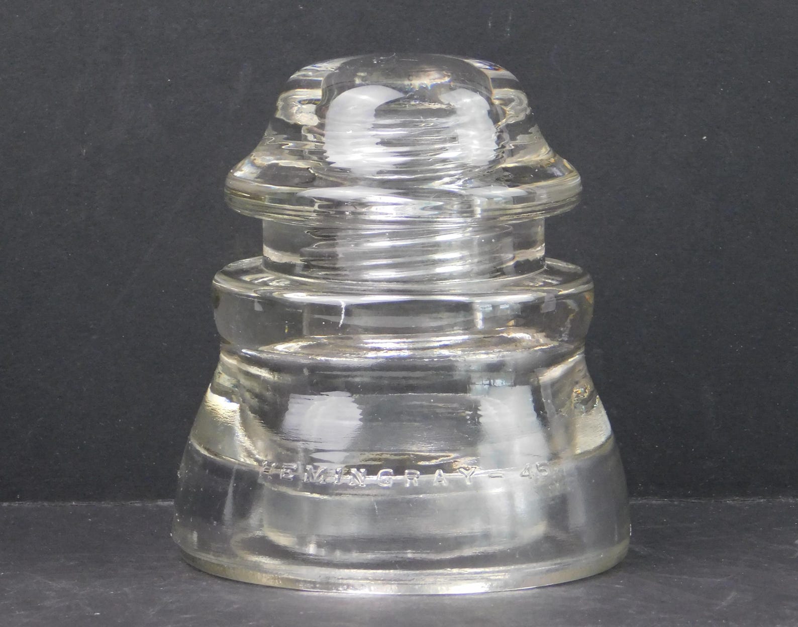 Vintage Glass Insulators Collection Pyrex Clear Hemingray Aqua Clear ...
