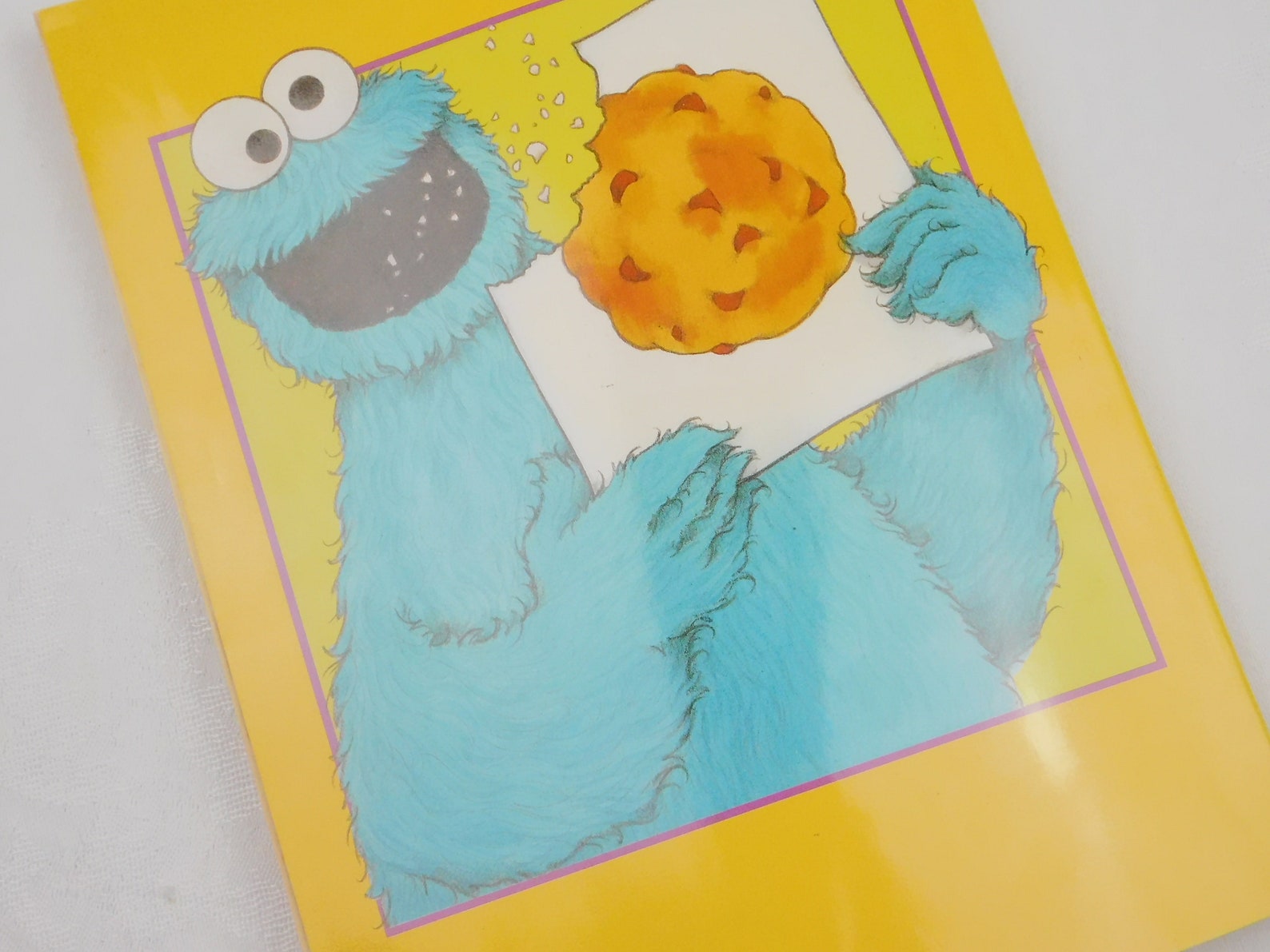 Vintage Sesame Street Cookie Monster Coloring Collection. - Etsy