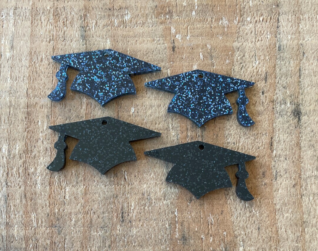 Graduation Cap, Mortar Board Custom Laser Cut Acrylic Earring ...