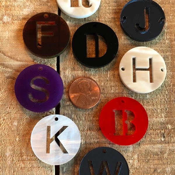 Acrylic Initials - Etsy