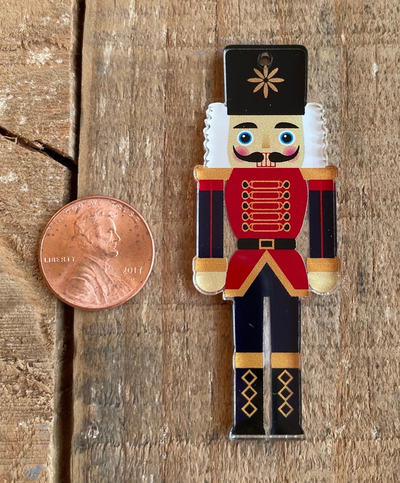 Custom Printed and Laser Cut Nutcrackers Necklace Earrings or - Etsy