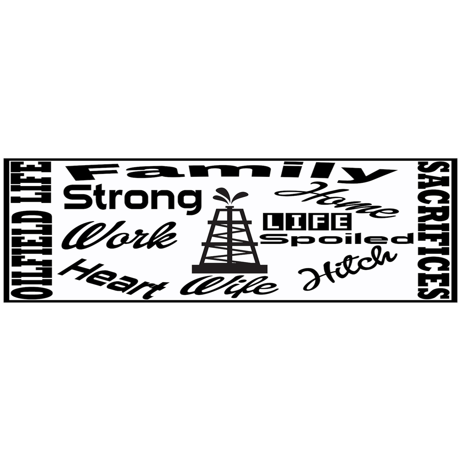 Oilfield Life Bumper Stickers (2 Pack) - Etsy