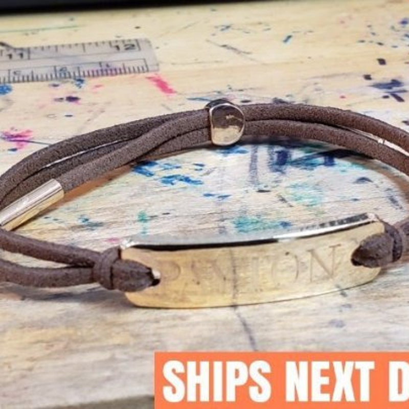 Suede Bracelet - Etsy