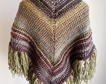 The Hedge Witch Shawl Hooded | Etsy