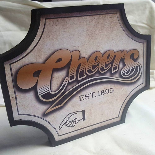 Cheers Bar Sign Boston Photography Cheers TV Show Cheers - Etsy