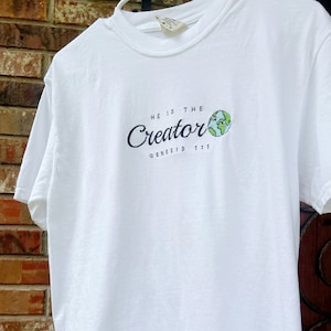 Embroidered Christian T-shirt Faith Shirt Hymn Shirt Worship Sweatshirt ...