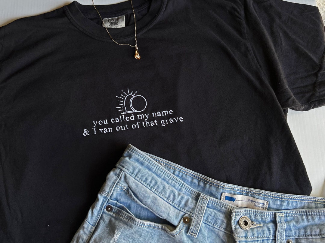 Embroidered Christian T-shirt Faith Shirt Hymn Shirt Worship Sweatshirt ...