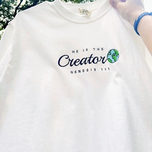 Embroidered Christian T-shirt Faith Shirt Hymn Shirt Worship Sweatshirt ...