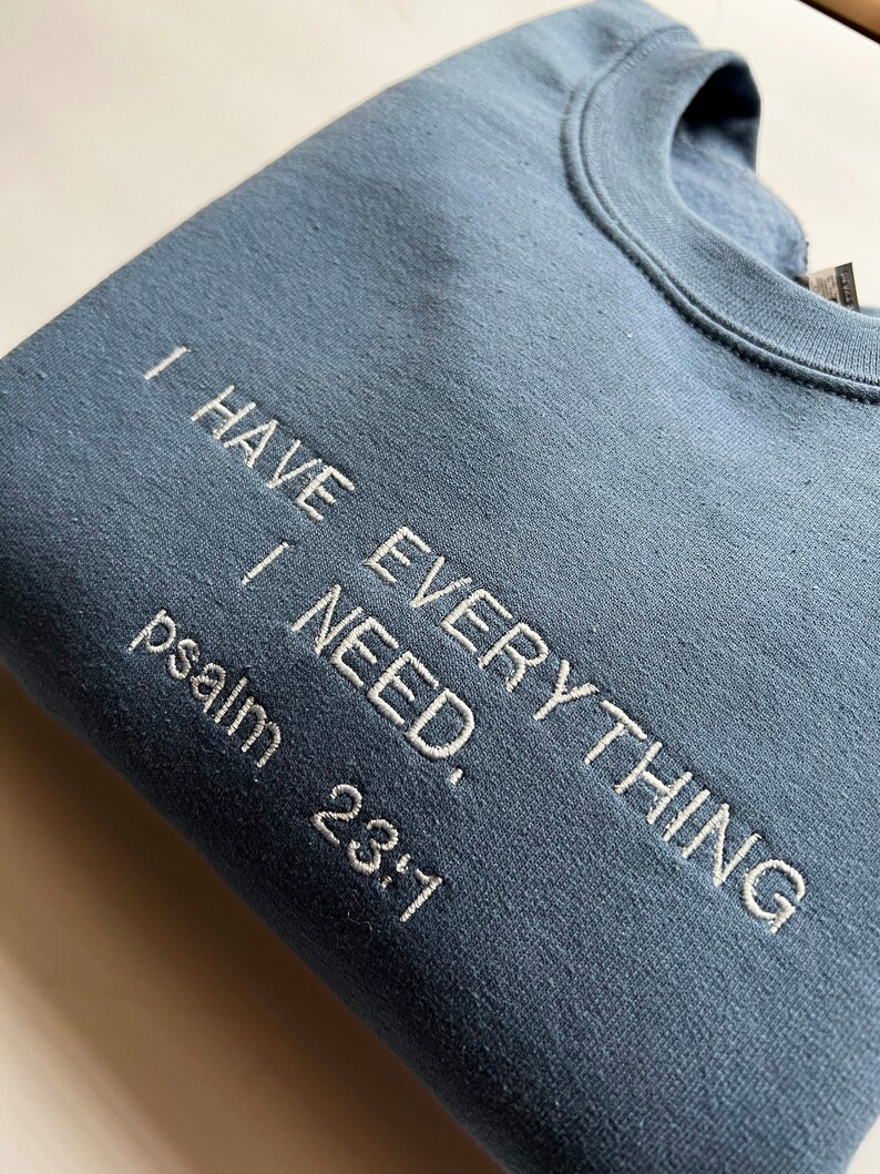 Psalm 23 Shirt Christian Apparel the Lord is My Shepherd - Etsy
