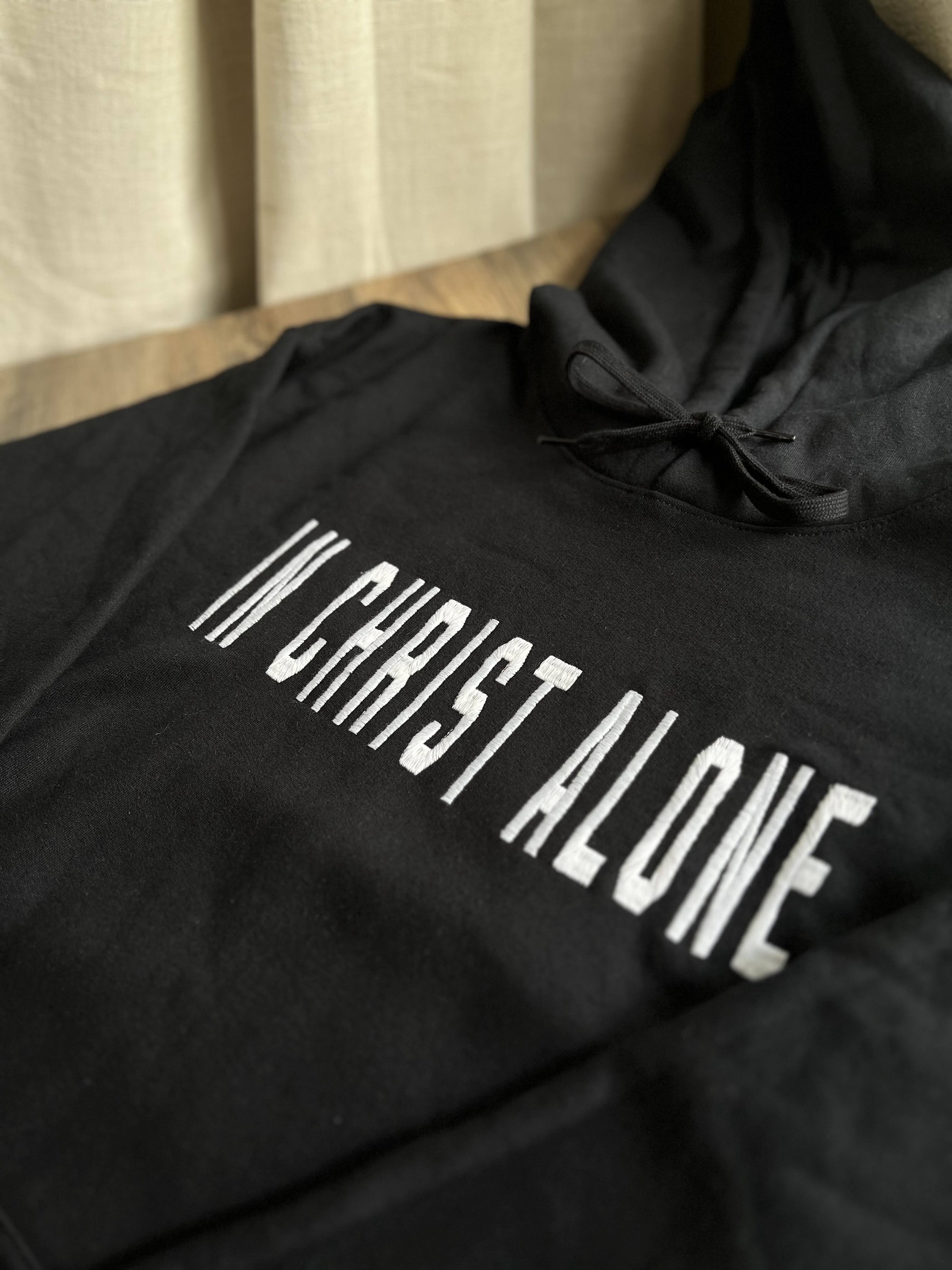 In Christ Alone Christian Hoodie Aesthetic Christian Sweatshirt Jesus ...