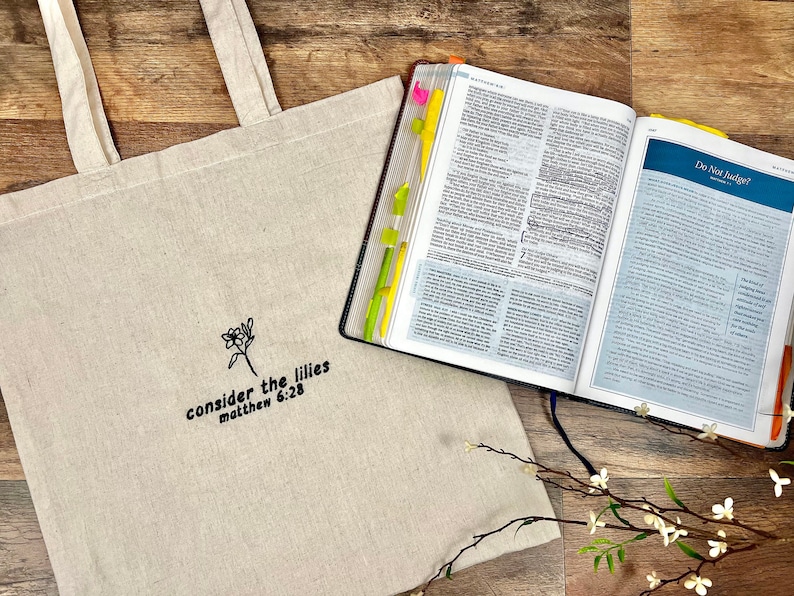 Faith Christian Tote Bag, Bible Verse Tote Bag, Christian Tote Bag ...