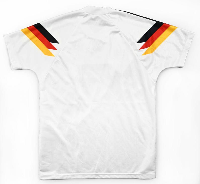 GERMANY DEUTSCHLAND 1990 Home Football Shirt Soccer Jersey Adidas Size ...