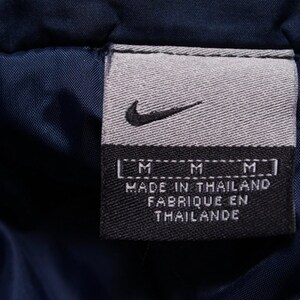 Nike Jacket Quilted Multicolor Jacket Retro Streetwear Coat Blue/beige ...