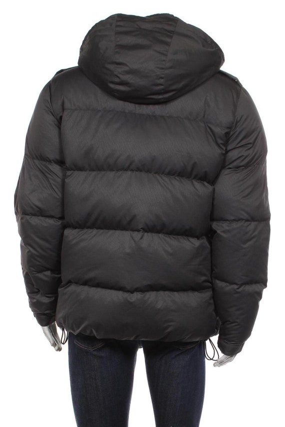 Nike Drill Puffer Jacket Black Size L RARE Vintage - Gem