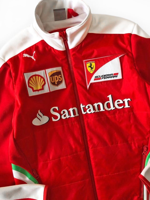 Puma Scuderia Ferrari F1 Racing Jacket Vintage soft s… - Gem