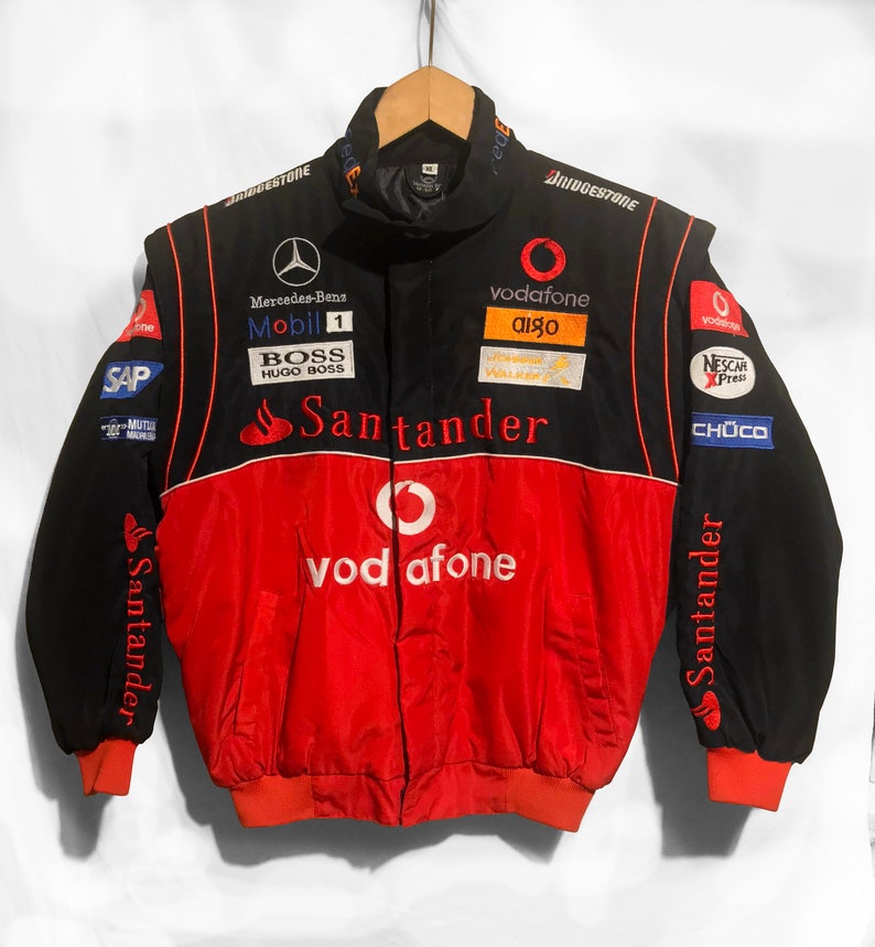 Mercedes Benz Mclaren Vodafone Santander Racing Jacket Mobil 1 XS ...