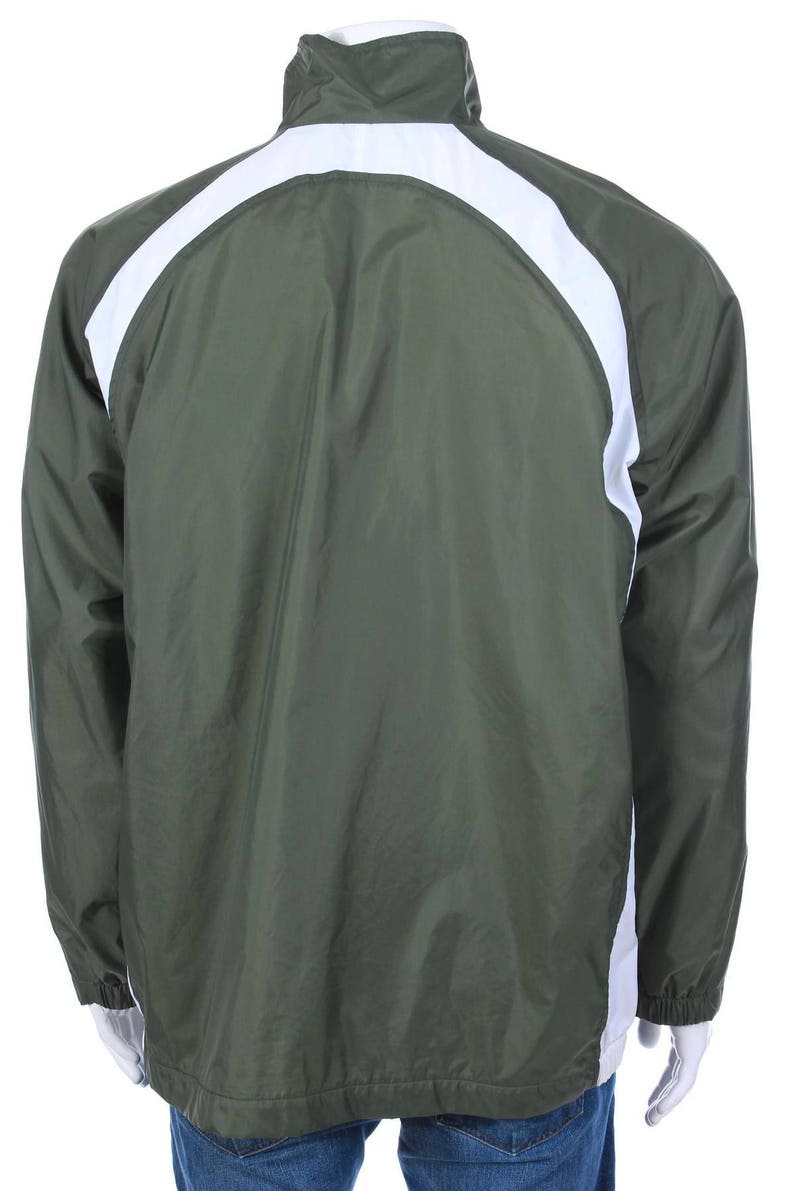 Vintage 90er Jahre Nike Windbreaker Trainingsanzug top Jacke Wald grün ... Vintage 90er Jahre Nike Windbreaker Trainingsanzug top Jacke Wald grün ...