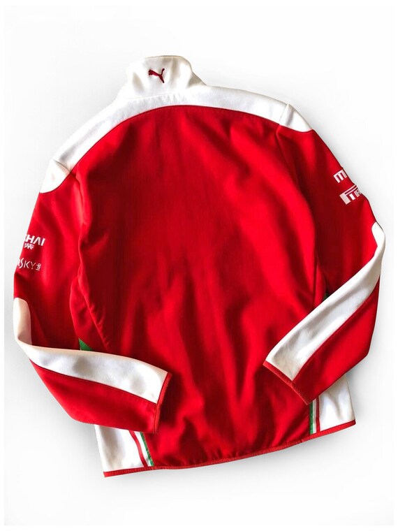 Puma Scuderia Ferrari F1 Racing Jacket Vintage soft s… - Gem