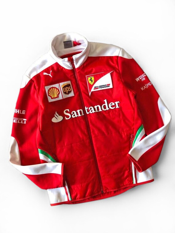 Puma Scuderia Ferrari F1 Racing Jacket Vintage soft s… - Gem