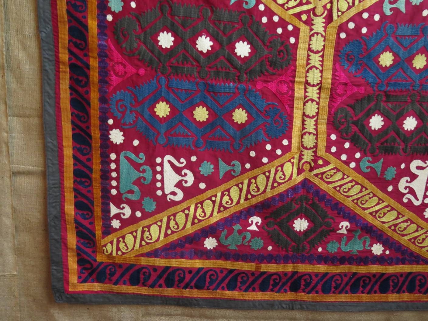 Vintage Samarkand Uzbekistan Beshik-push Baby Cradle Cover - Etsy