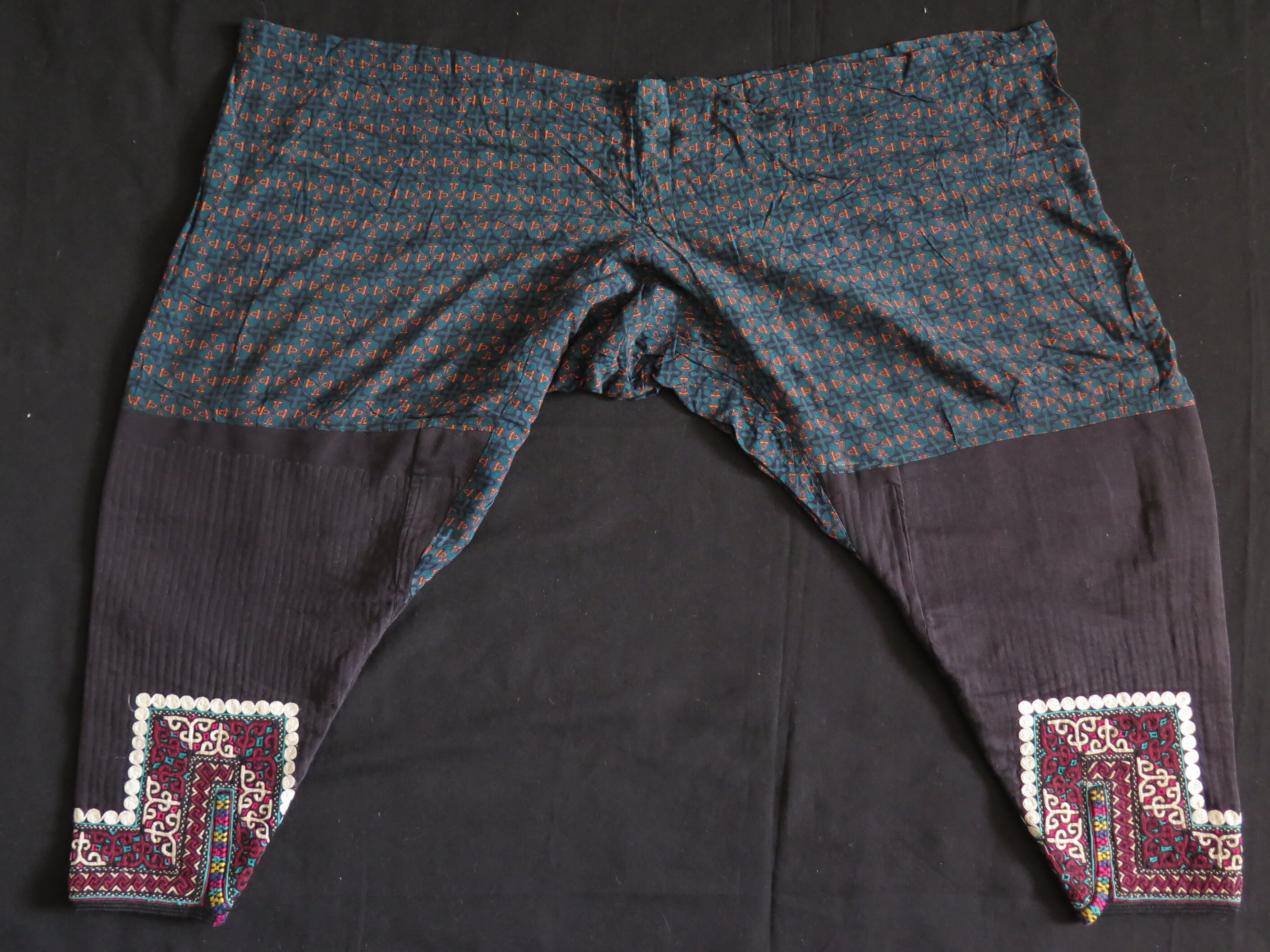 Ethnic Afghan Vintage Baggy Pants With Silk Embroidery - Etsy