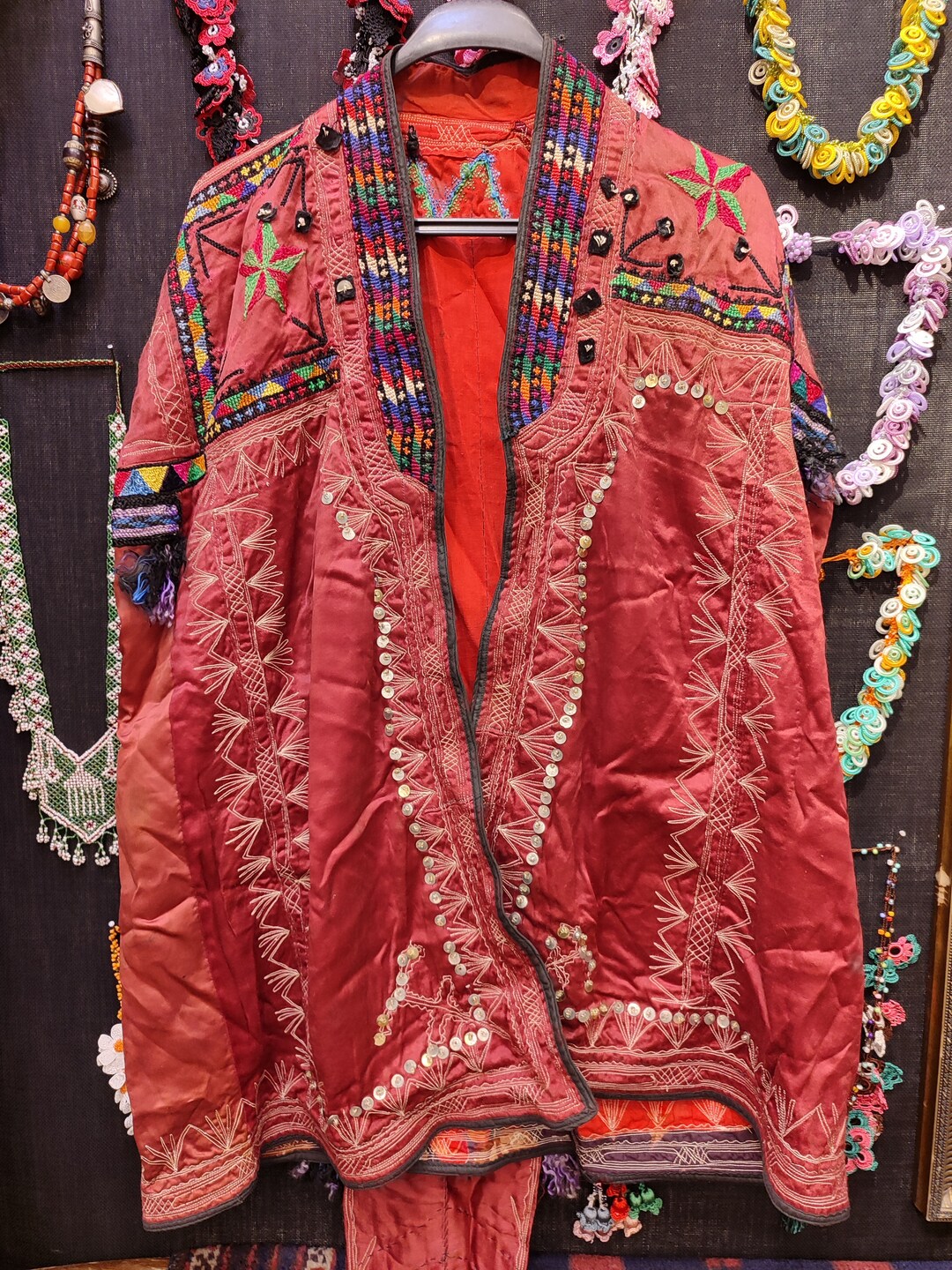 Antique Uzbek Silk Robe & Cloak - Free Shipping - Etsy
