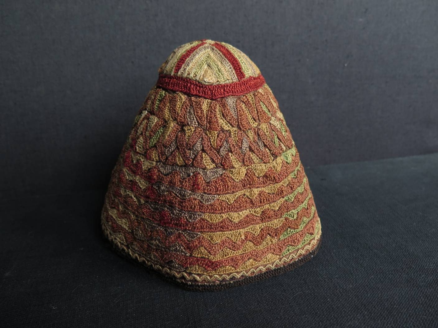 Turkmen Hurt Shape Hat & Skullcap - Etsy