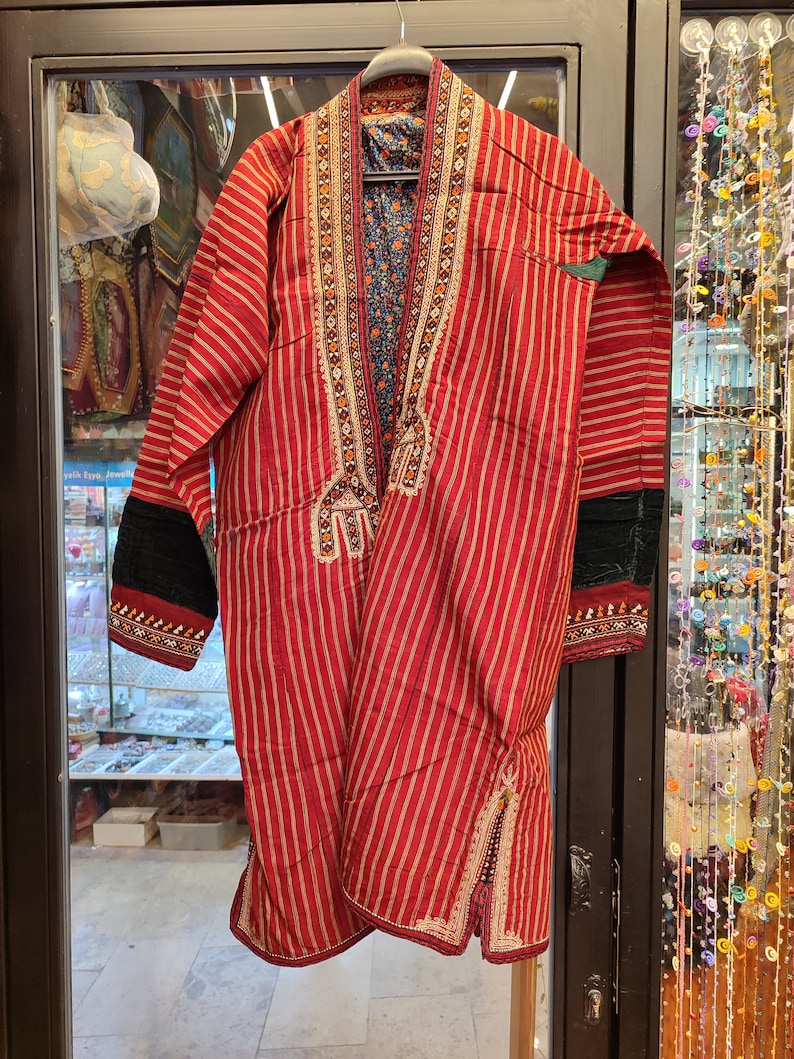 Vintage Traditional Turkmen Chapan - Coat - Etsy