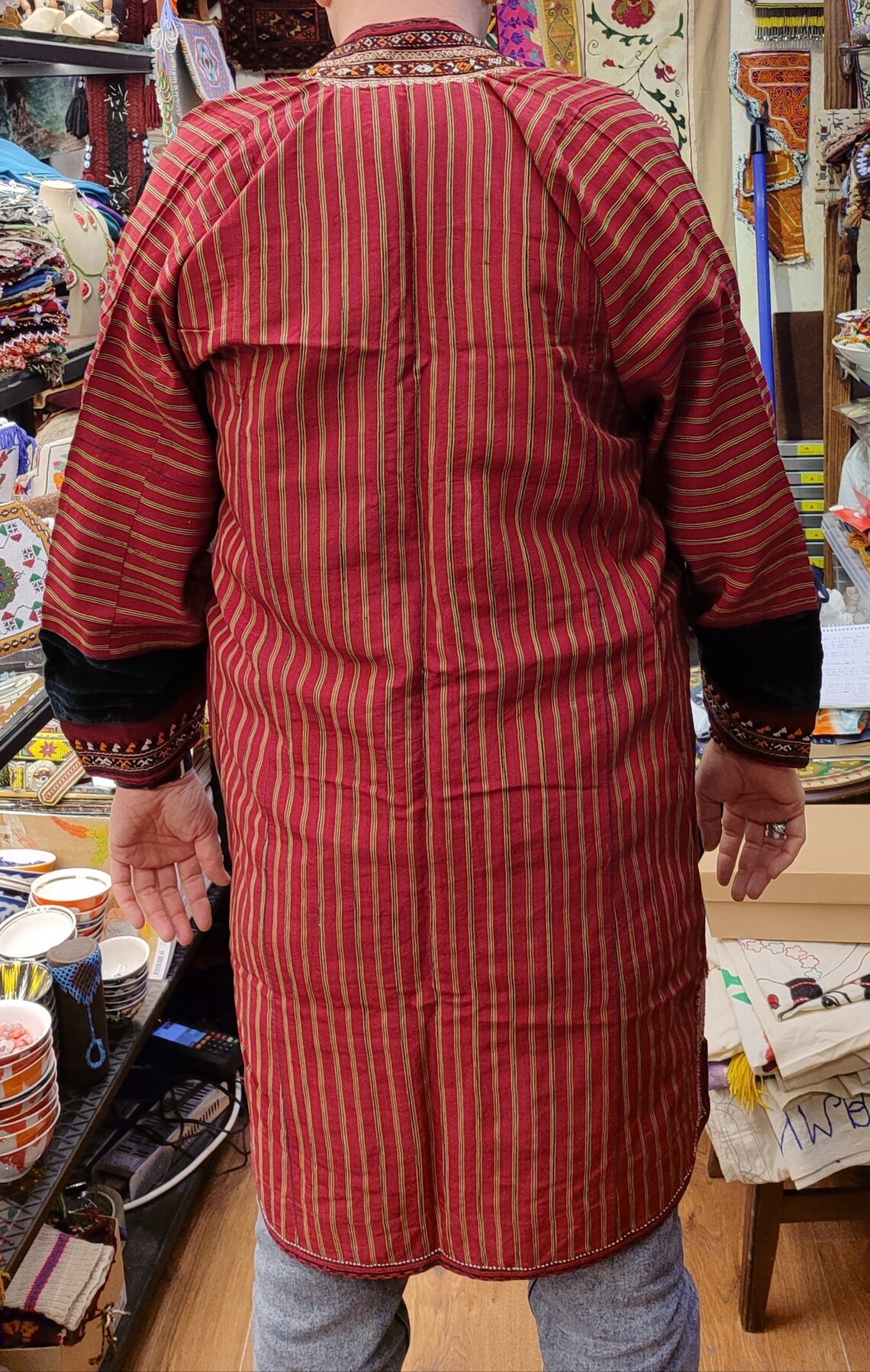 Vintage Traditional Turkmen Chapan - Coat - Etsy