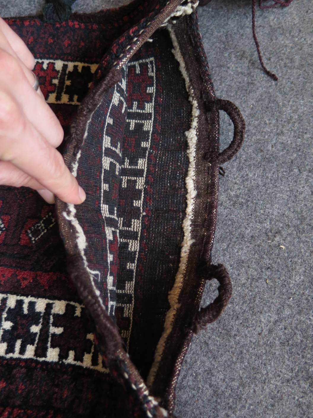 Afghan Baluch Double Sided Pile Bag Free Shipping - Etsy