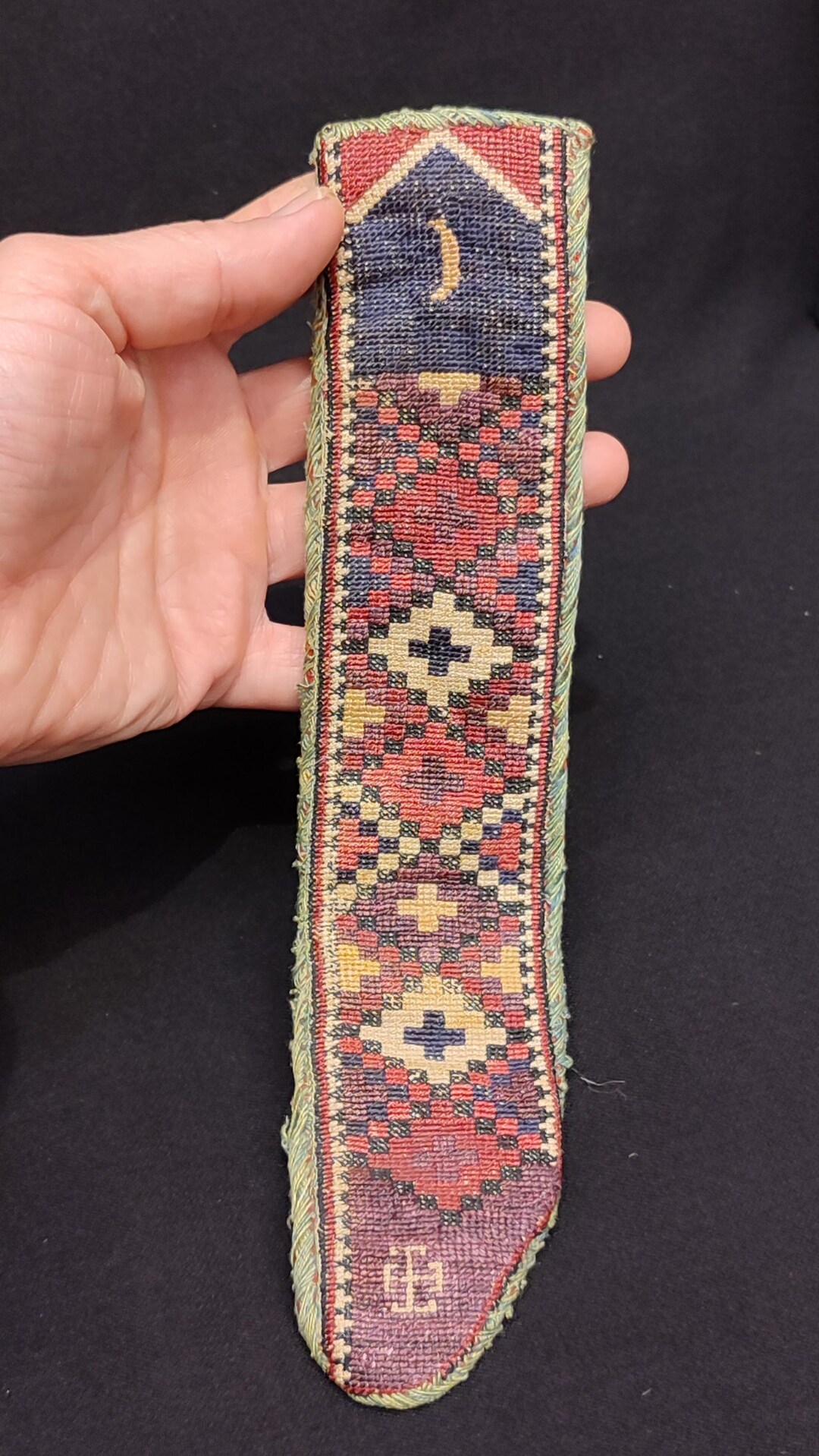 Antique Uzbekistan Lakai Silk Cross Stitched Knife Holder & Case - Etsy
