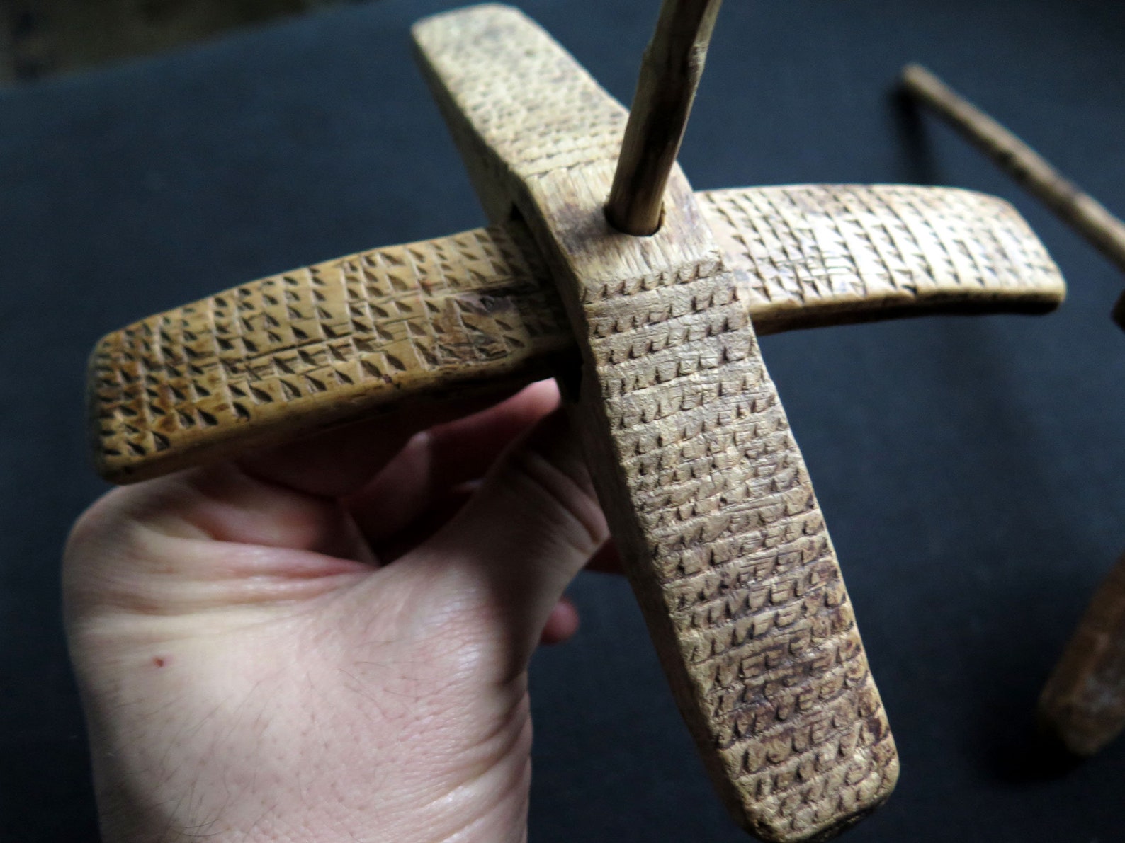 Antique Anatolian Wood Hand Carved Drop Spindles for Spinning Wool - Etsy
