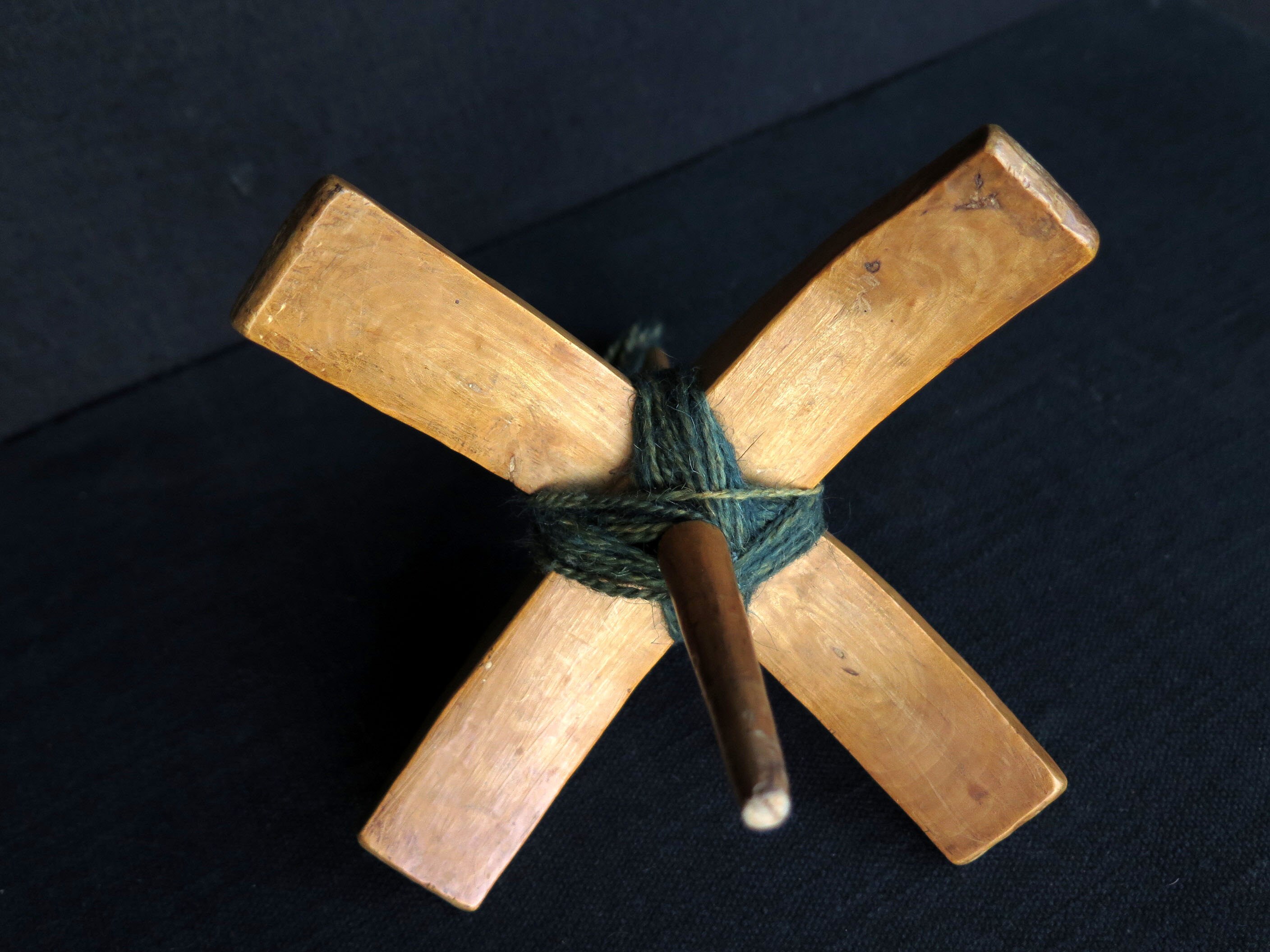 Anatolian Antique Wood Hand Carved Spindle - Etsy