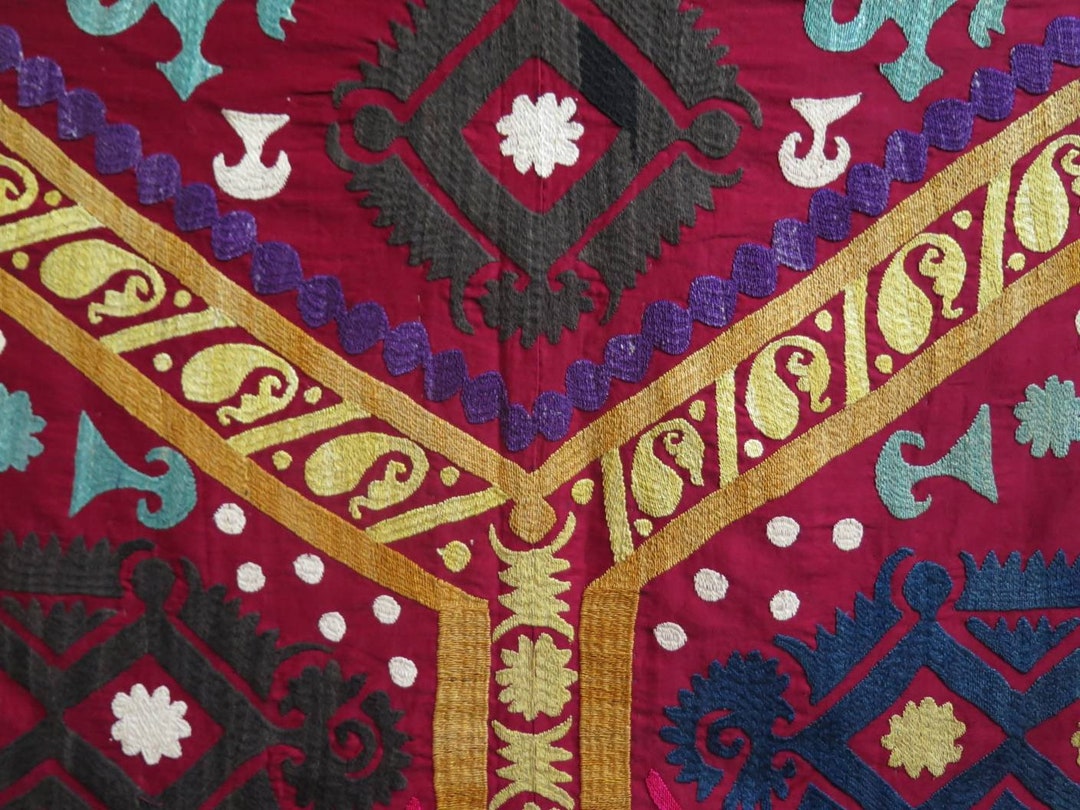 Vintage Samarkand - Uzbekistan Beshik-push - Baby Cradle Cover - Etsy