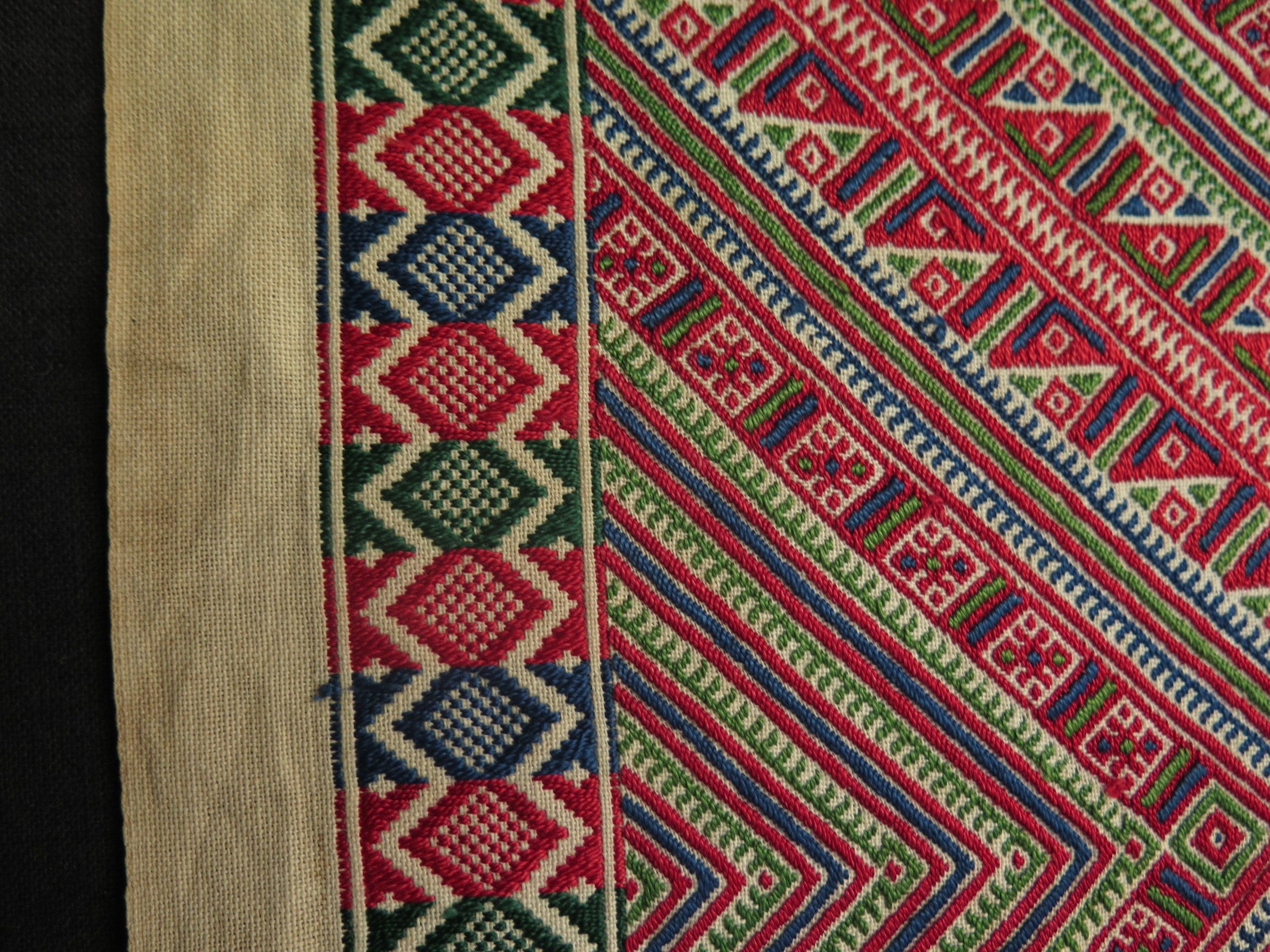 Antique Silk Embroidered Balkan Textile Free Shipping - Etsy