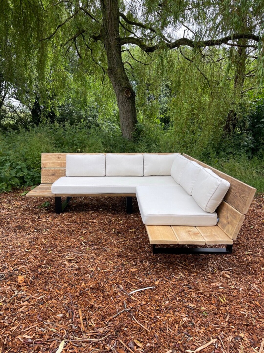 Bespoke Rustic Scaffold Board Outdoor Sofa - Etsy UK