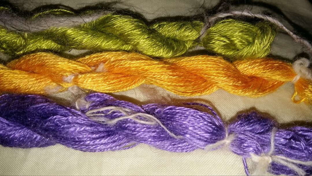 Hand-spun Silk Embroidery Thread - Etsy