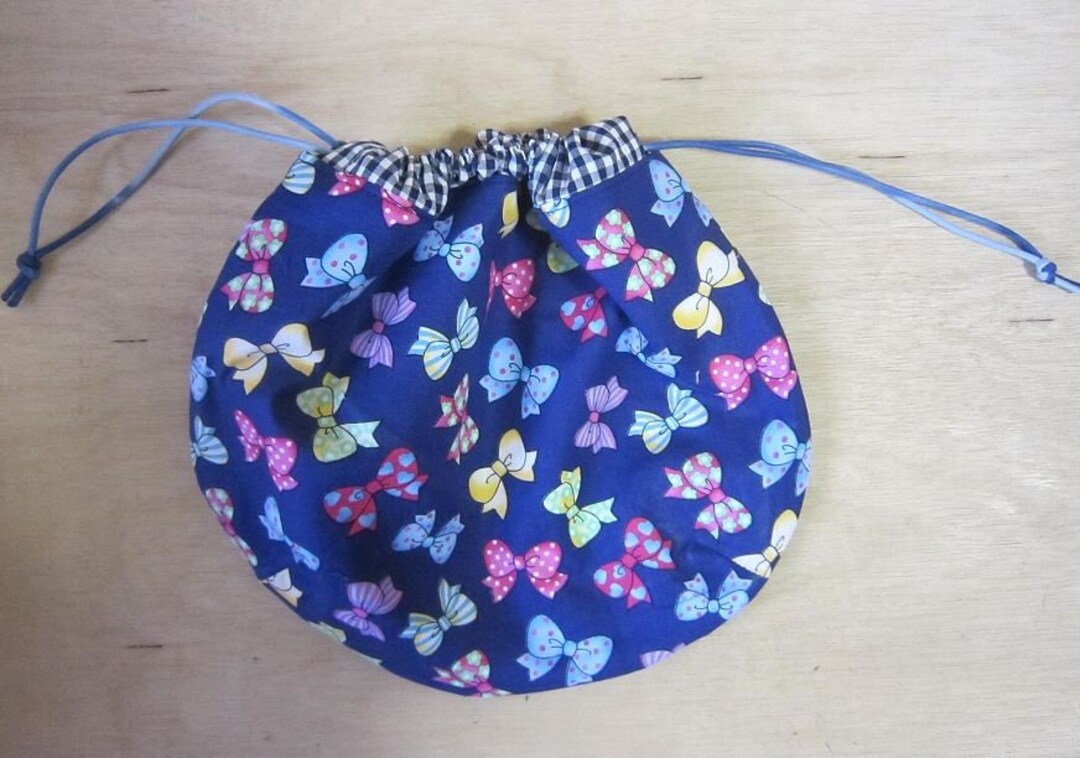 New Handmade Drawstring Bag Kinchaku Made in Japan Kawaii Shijimi clam ...