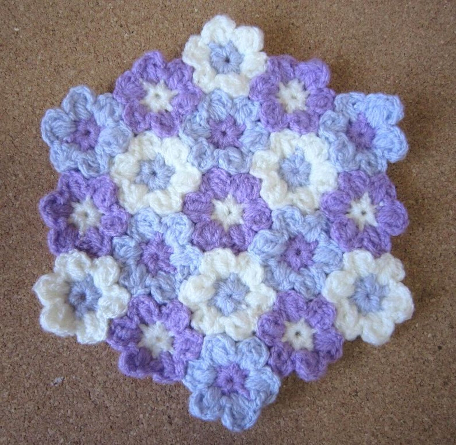 New Pot Mat Kawaii Made in Japan Handmade Lavender Color | Etsy